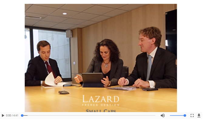 Lazard Frères Gestion à nouveau récompensée pour sa gestion Small Caps – Tribune Lazard Frères ...