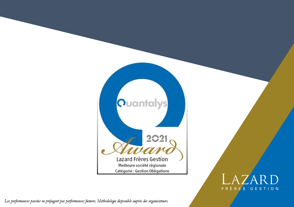 Quantalys récompense les performances obligataires de Lazard Frères ...