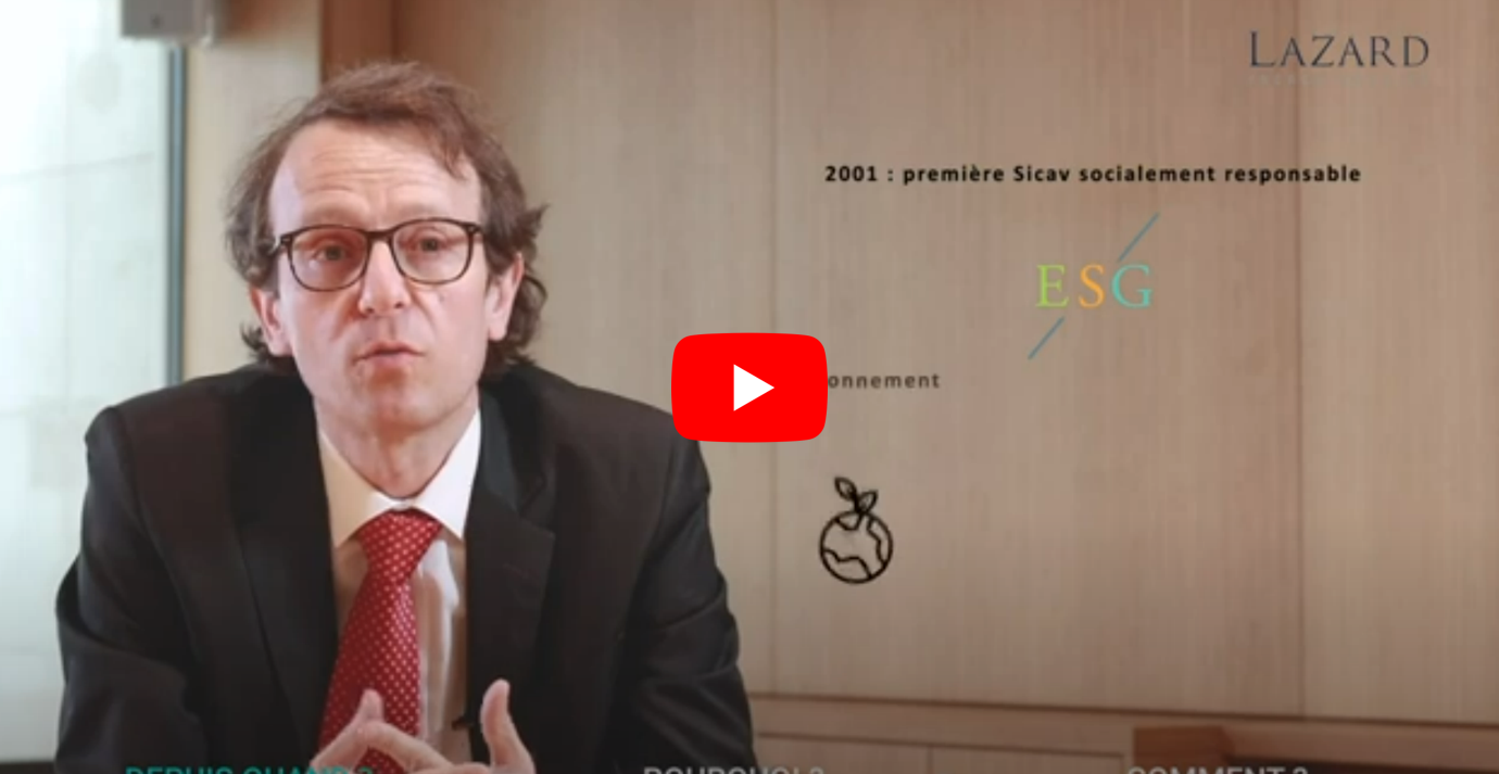 SRI and Lazard Frères Gestion – Tribune Lazard Frères Gestion